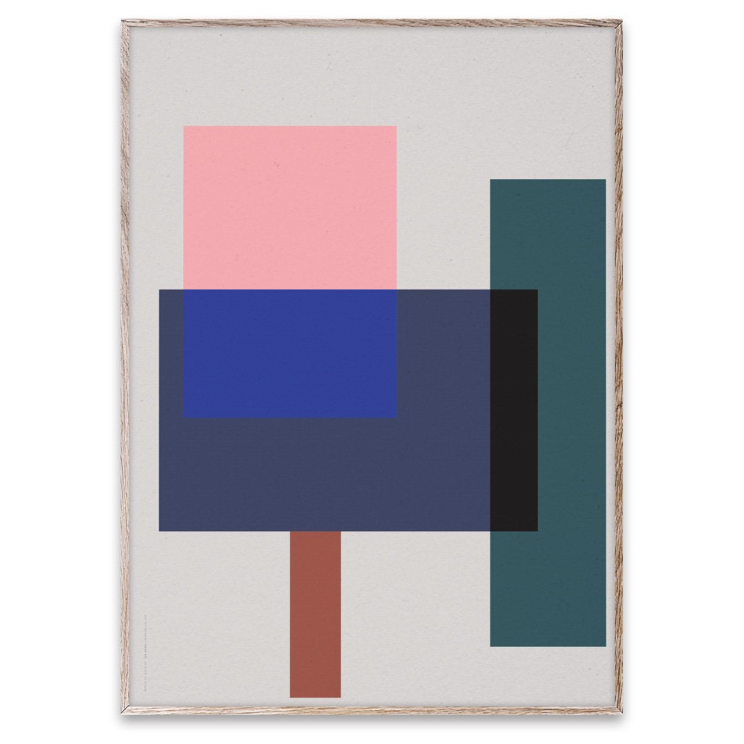 PAPER COLLECTIVE（ペーパーコレクティブ）ポスター 50×70cm WRONG GEOMETRY 02 | Shinc lab.（シンクラボ） – Shinc lab.(シンクラボ)